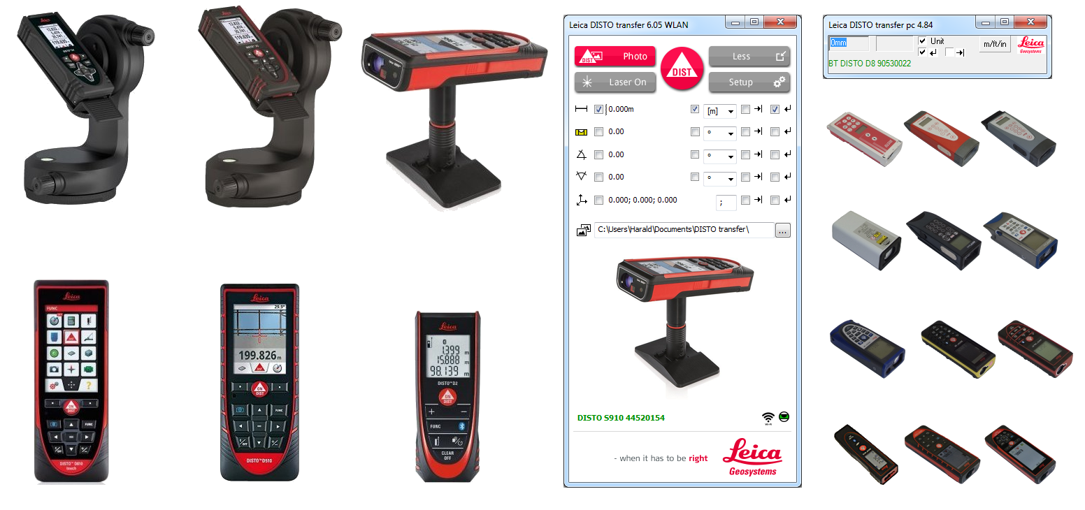 DISTO online - Leica DISTO transfer - ELCOVISION 10 English
